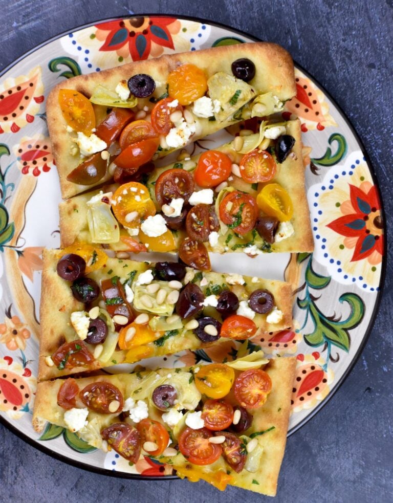 Mediterranean Flatbread - GypsyPlate