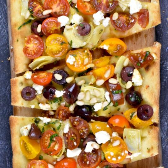 Mediterranean Flatbread - GypsyPlate