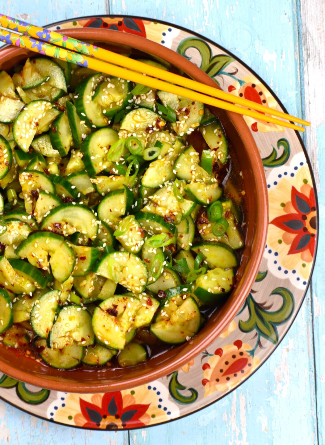 Asian Cucumber Salad - GypsyPlate