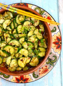 Asian Cucumber Salad - GypsyPlate