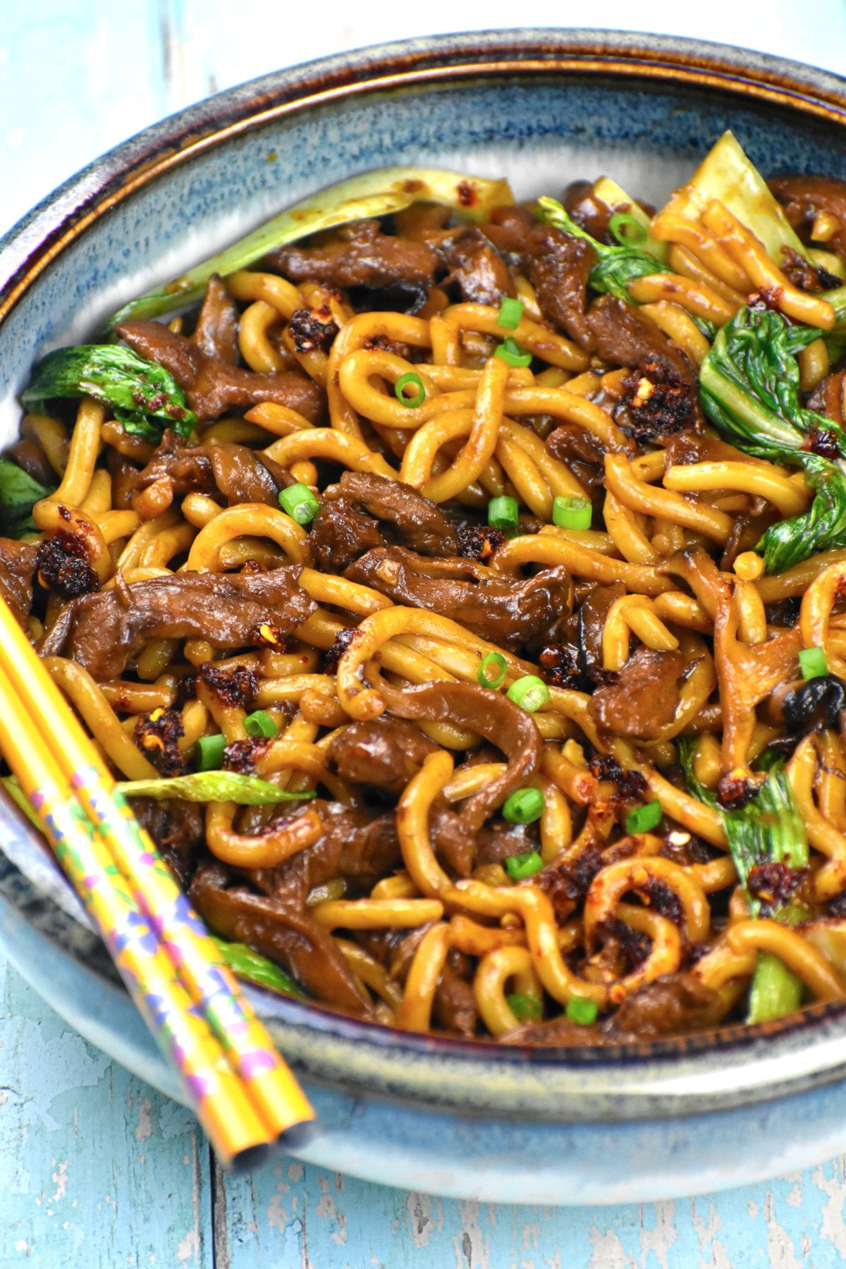 Shanghai Fried Noodles - GypsyPlate