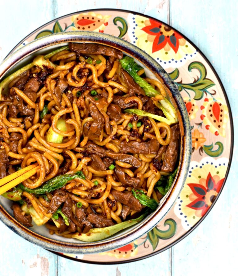 Shanghai Fried Noodles - GypsyPlate