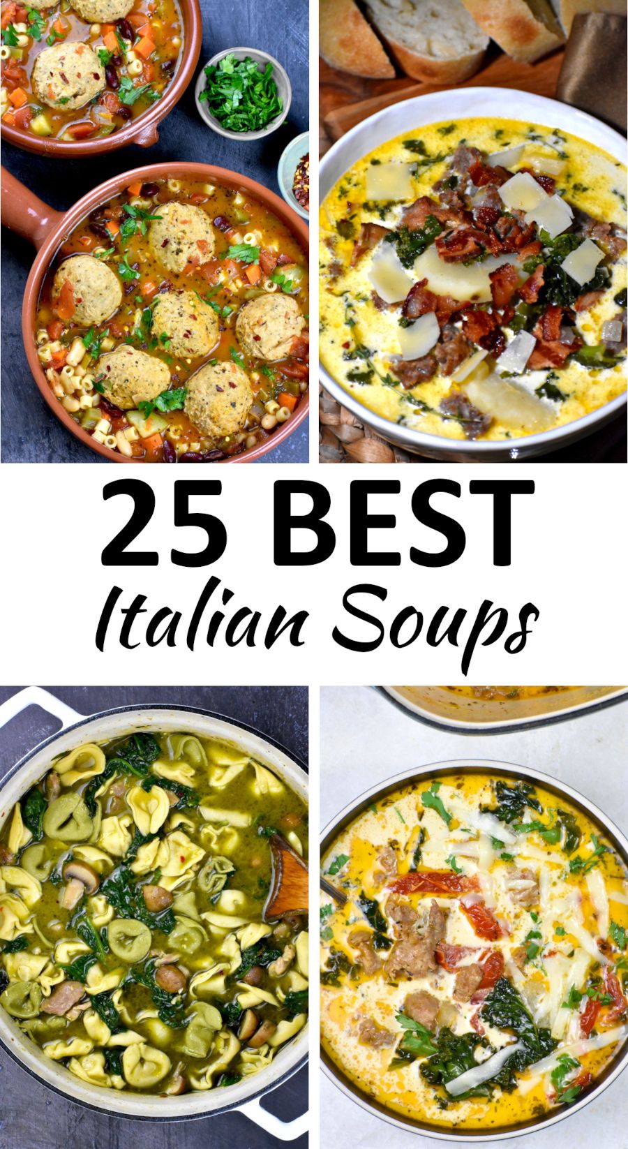The 25 BEST Italian Soup Recipes - GypsyPlate