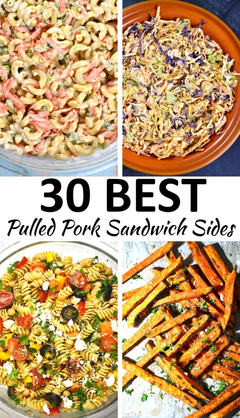 The 30 BEST Sides for Pulled Pork Sandwiches - GypsyPlate