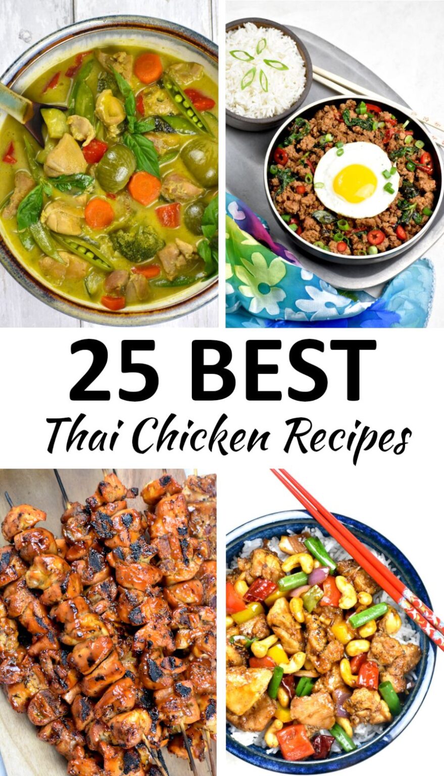 The 25 BEST Thai Chicken Recipes - GypsyPlate