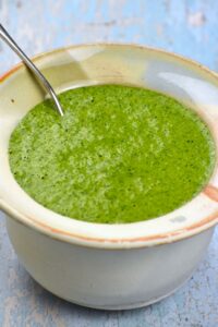 Aji Verde (Peruvian Green Sauce) - GypsyPlate