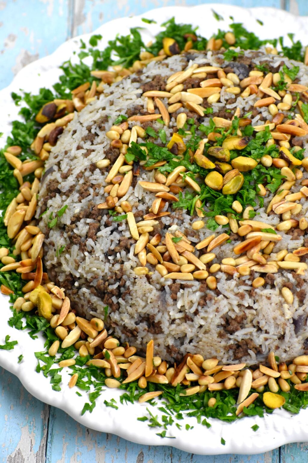 Hashweh (Lebanese Rice with Ground Meat) - GypsyPlate