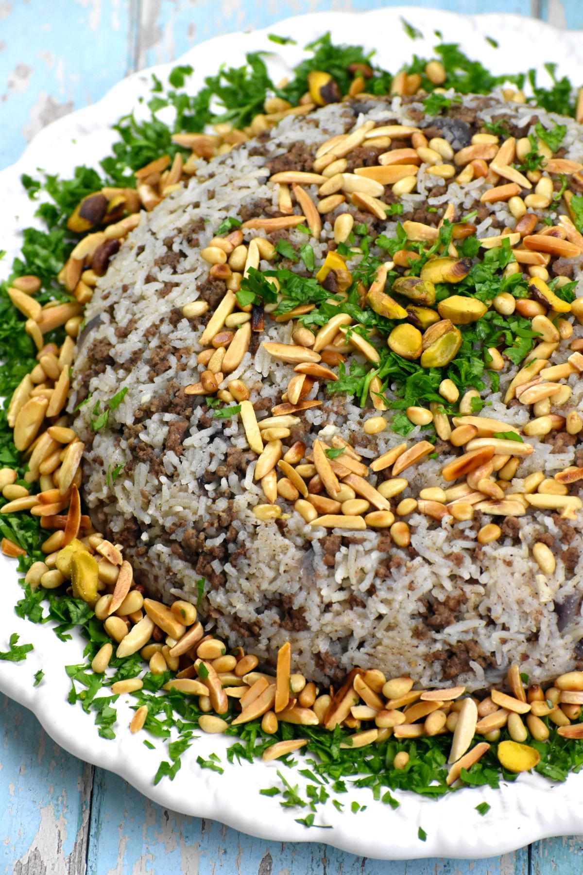Hashweh (Lebanese Rice with Ground Meat) - GypsyPlate