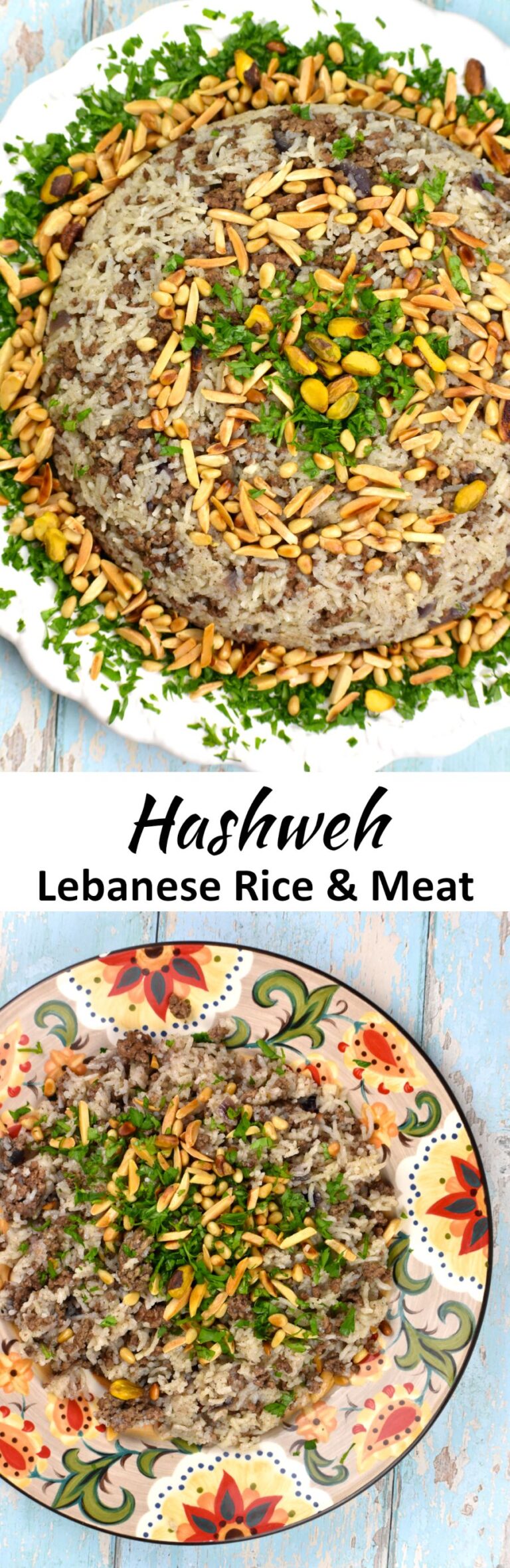 Hashweh (Lebanese Rice with Ground Meat) - GypsyPlate