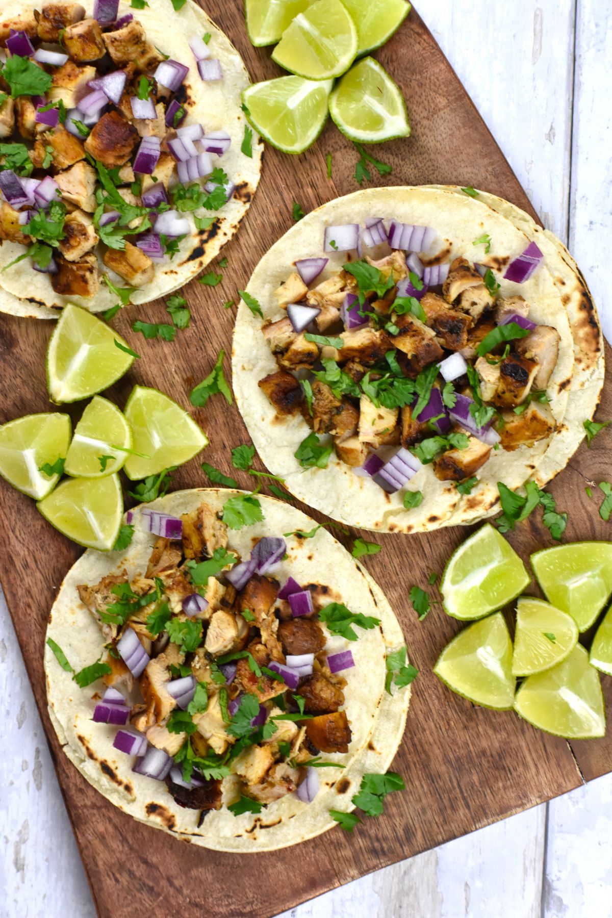 Chicken Tacos (Mexican Street Style) - GypsyPlate
