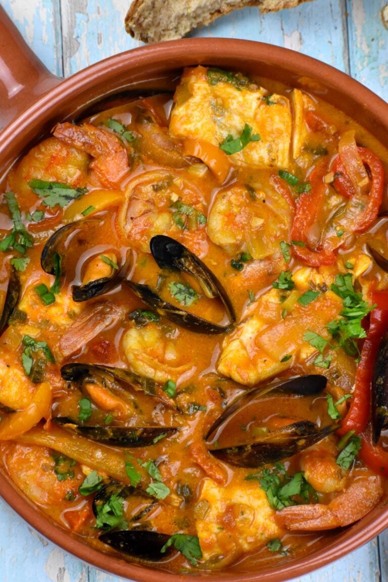 Moqueca (Brazilian Seafood Stew) - GypsyPlate