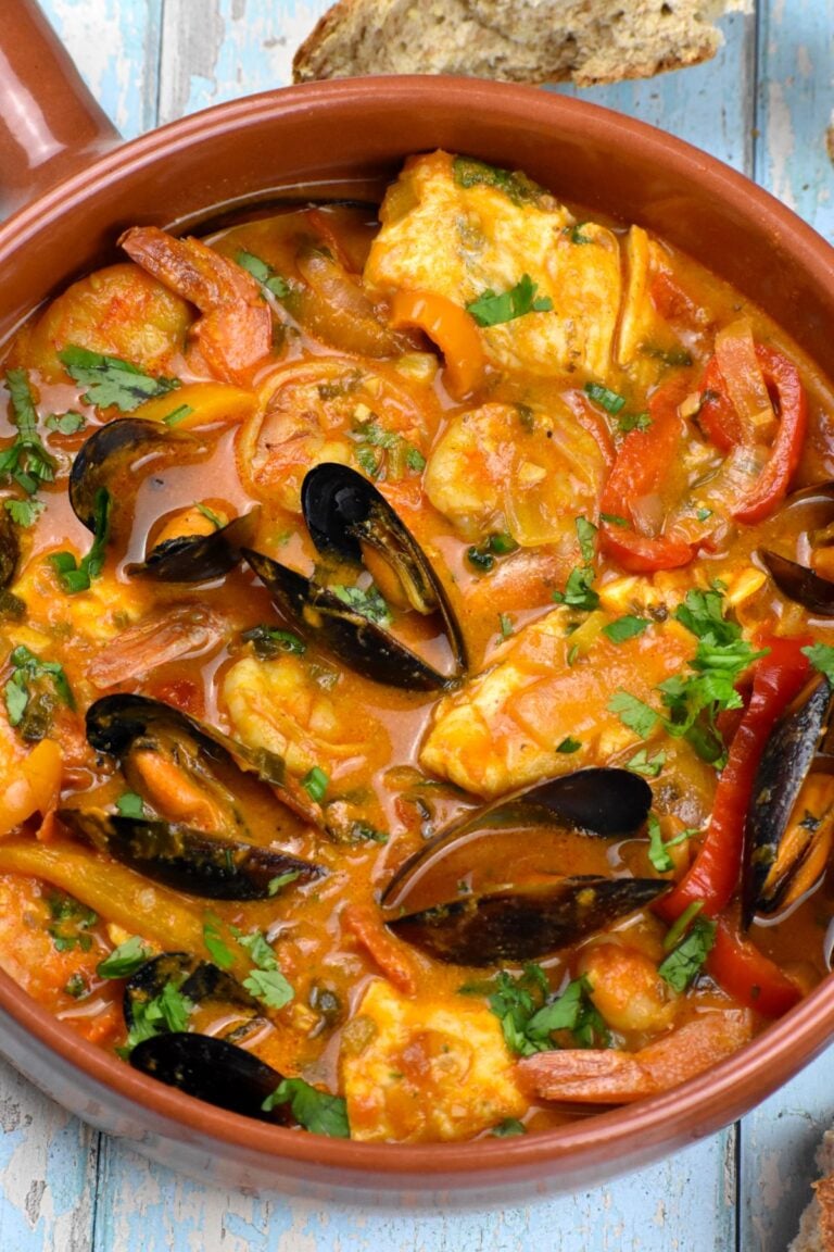 Moqueca (Brazilian Seafood Stew) - GypsyPlate