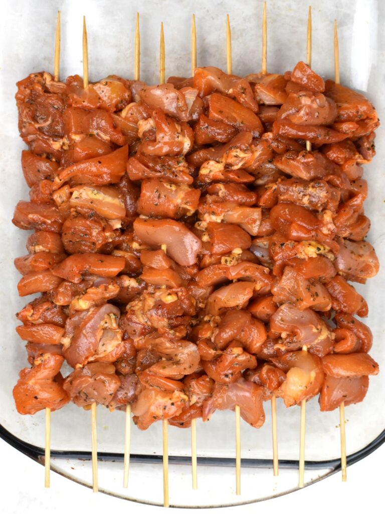 Pinchos (Puerto Rican Chicken Skewers) - GypsyPlate