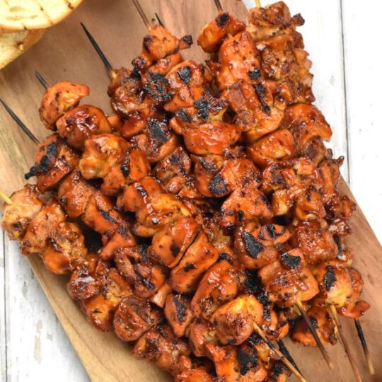 Pinchos (Puerto Rican Chicken Skewers) - GypsyPlate