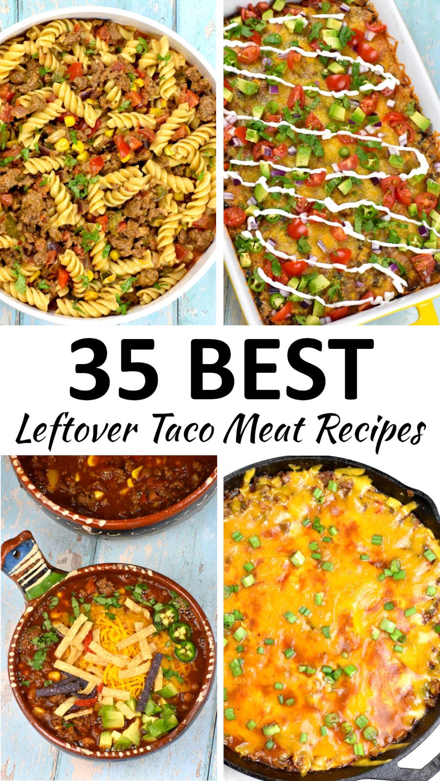 The 35 BEST Leftover Taco Meat Recipes - GypsyPlate
