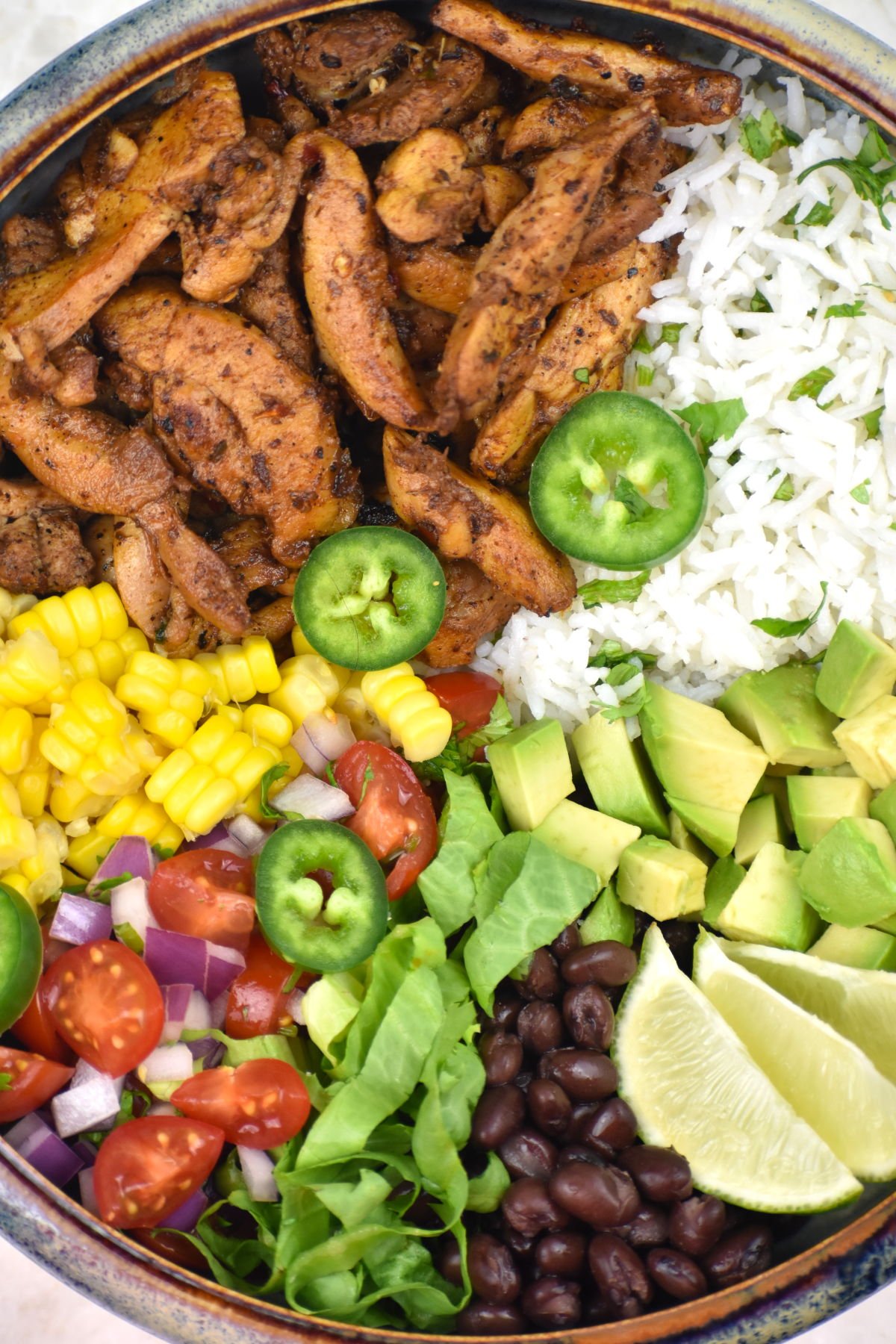 Chicken Burrito Bowl - GypsyPlate