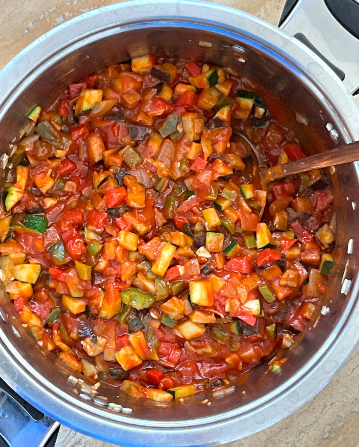Pisto (Spanish Vegetable Stew) - GypsyPlate