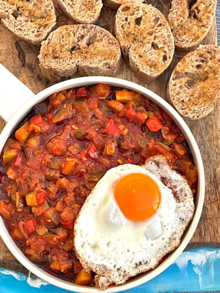 Pisto (Spanish Vegetable Stew) - GypsyPlate