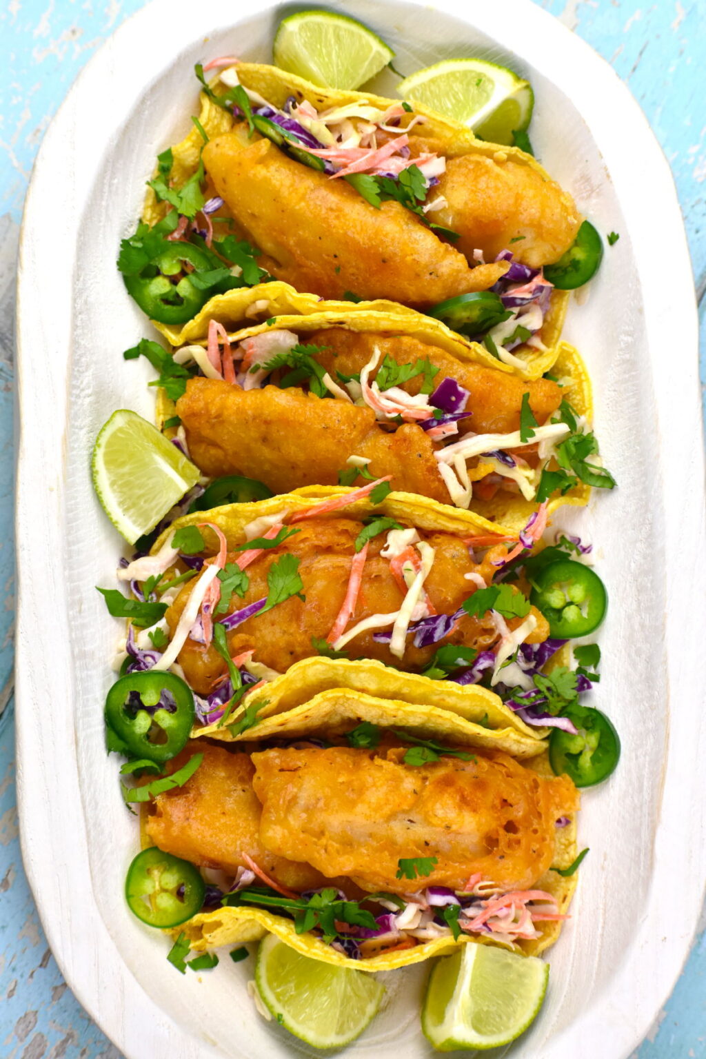 Beer Battered Fish Tacos - GypsyPlate