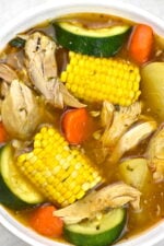 Caldo de Pollo (Mexican Chicken Soup) - GypsyPlate