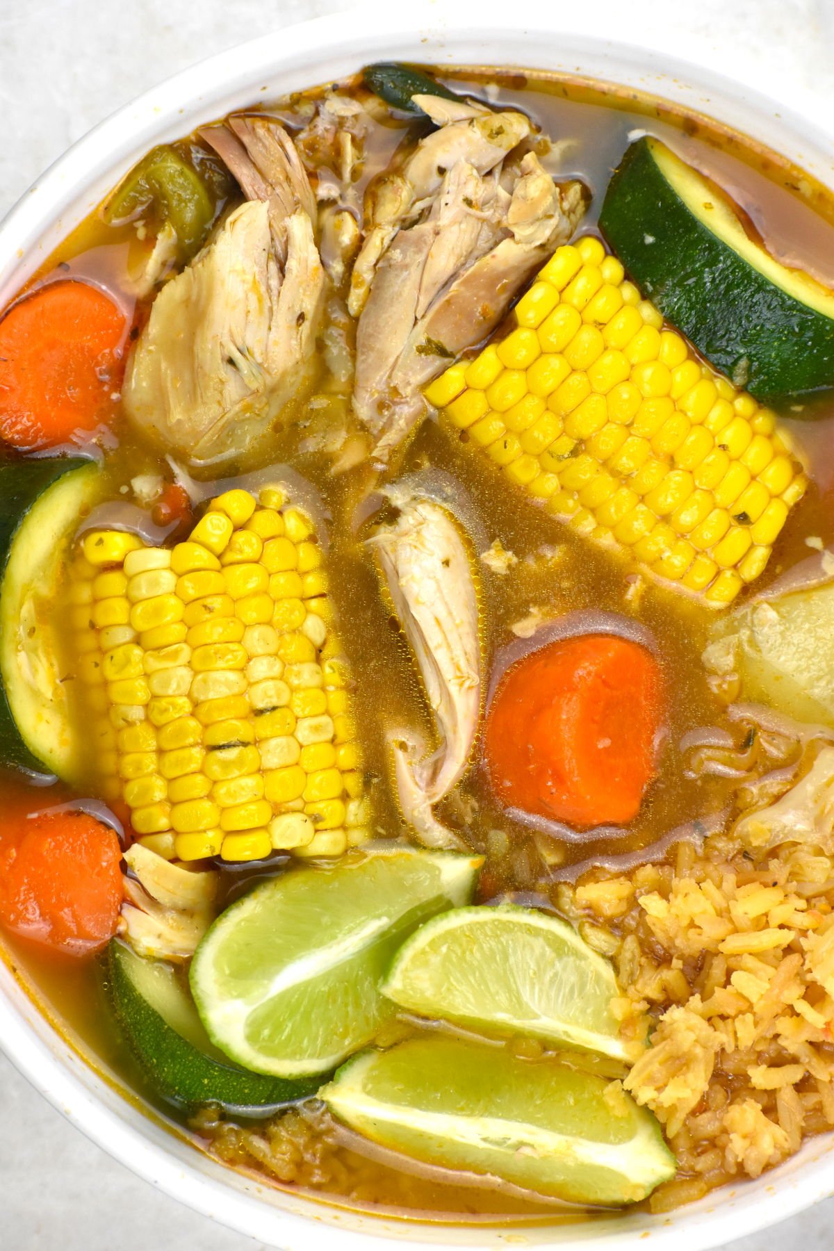 Caldo de Pollo (Mexican Chicken Soup) - GypsyPlate