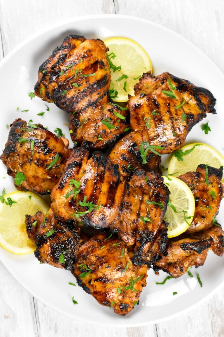 Grilled Chicken Thighs - GypsyPlate