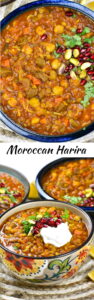 Harira (Moroccan Lentil & Chickpea Soup) - GypsyPlate