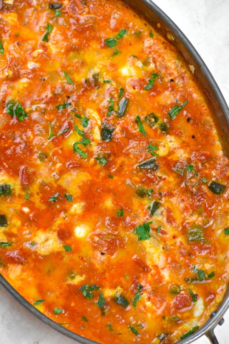 Menemen (Turkish Scrambled Eggs) - GypsyPlate
