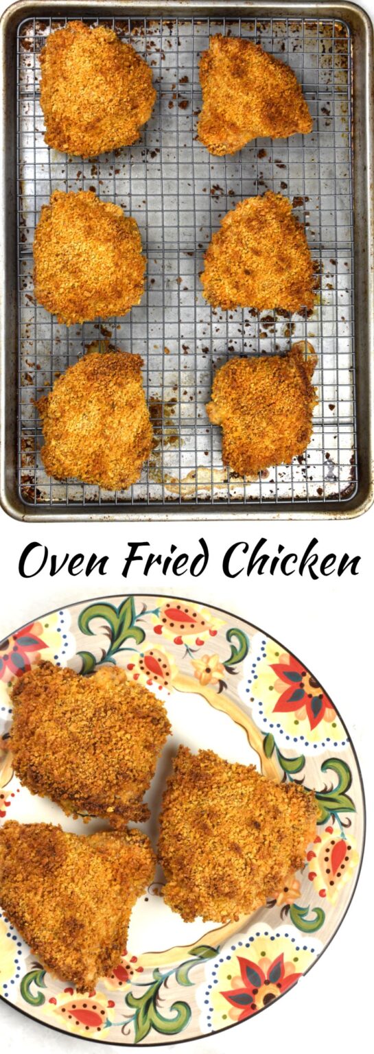Oven Fried Chicken - GypsyPlate