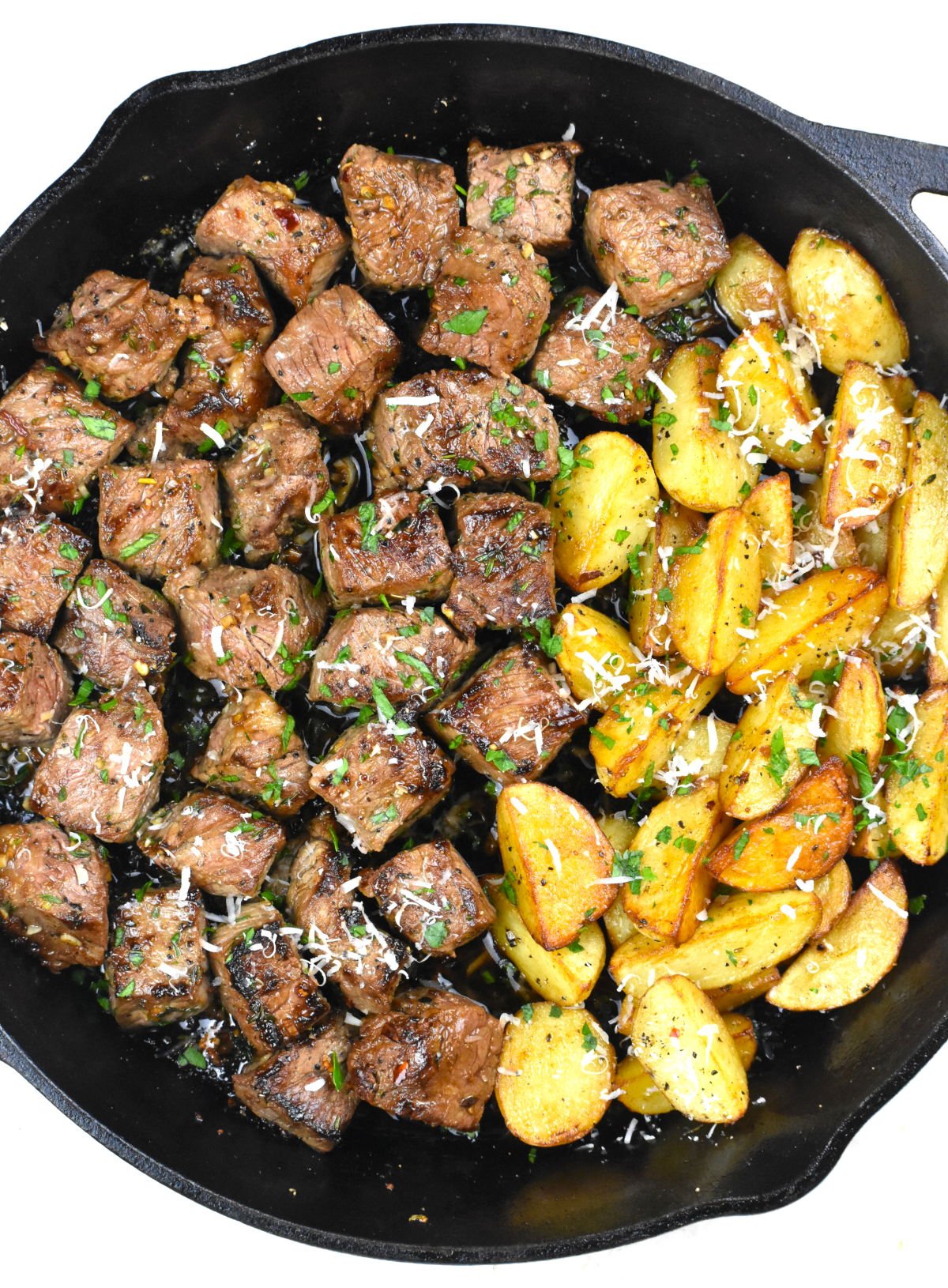 Steak Bites with Potatoes - GypsyPlate