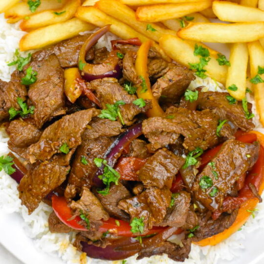 Lomo Saltado (Peruvian Beef Stir Fry) - GypsyPlate