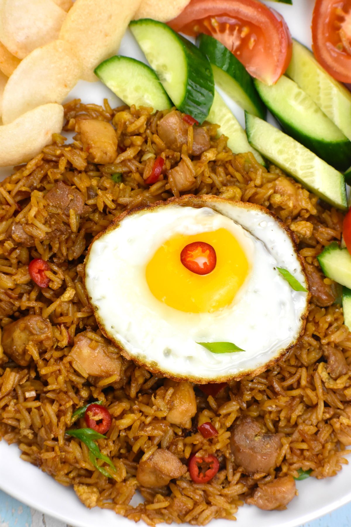 Nasi Goreng (Indonesian Fried Rice) - GypsyPlate