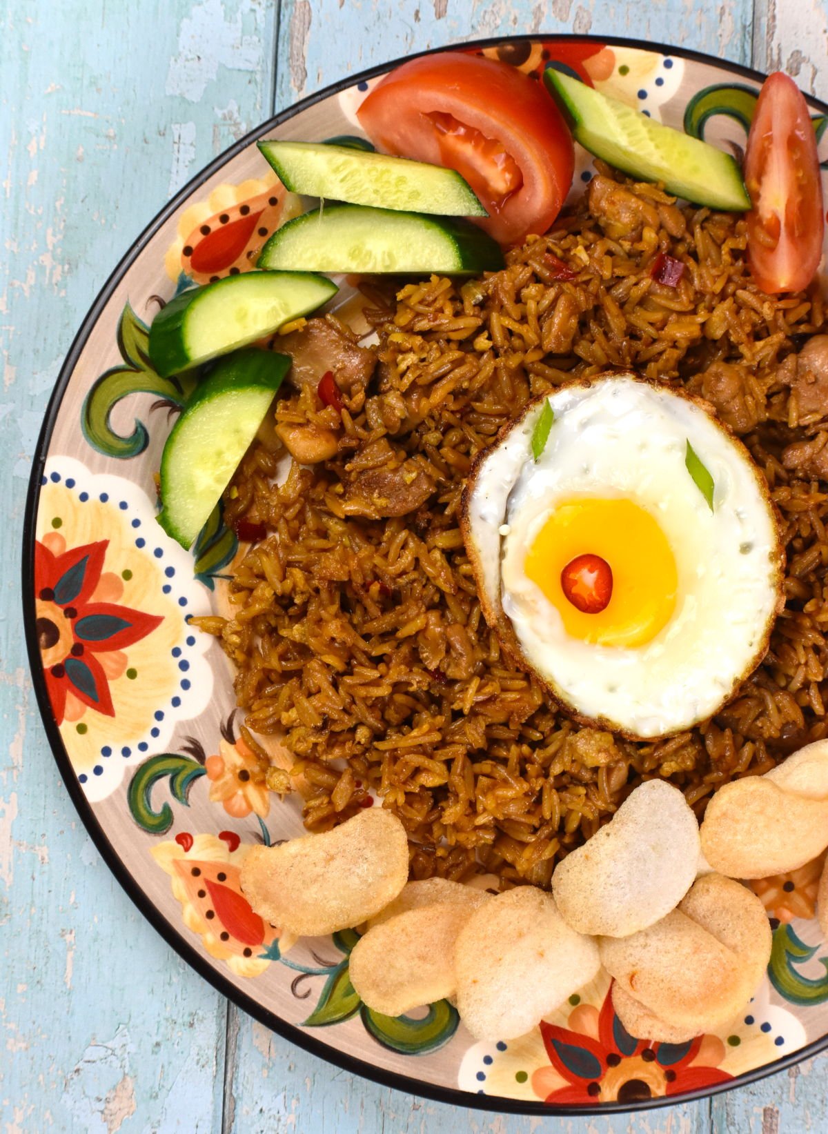 Nasi Goreng (Indonesian Fried Rice) - GypsyPlate