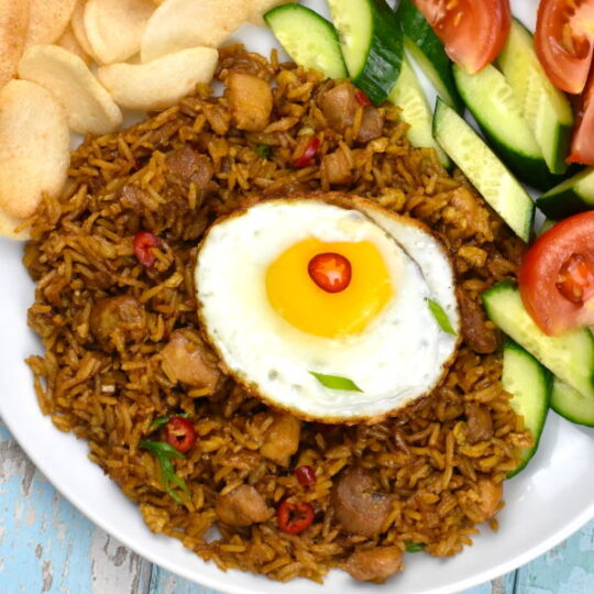 Nasi Goreng (Indonesian Fried Rice) - GypsyPlate