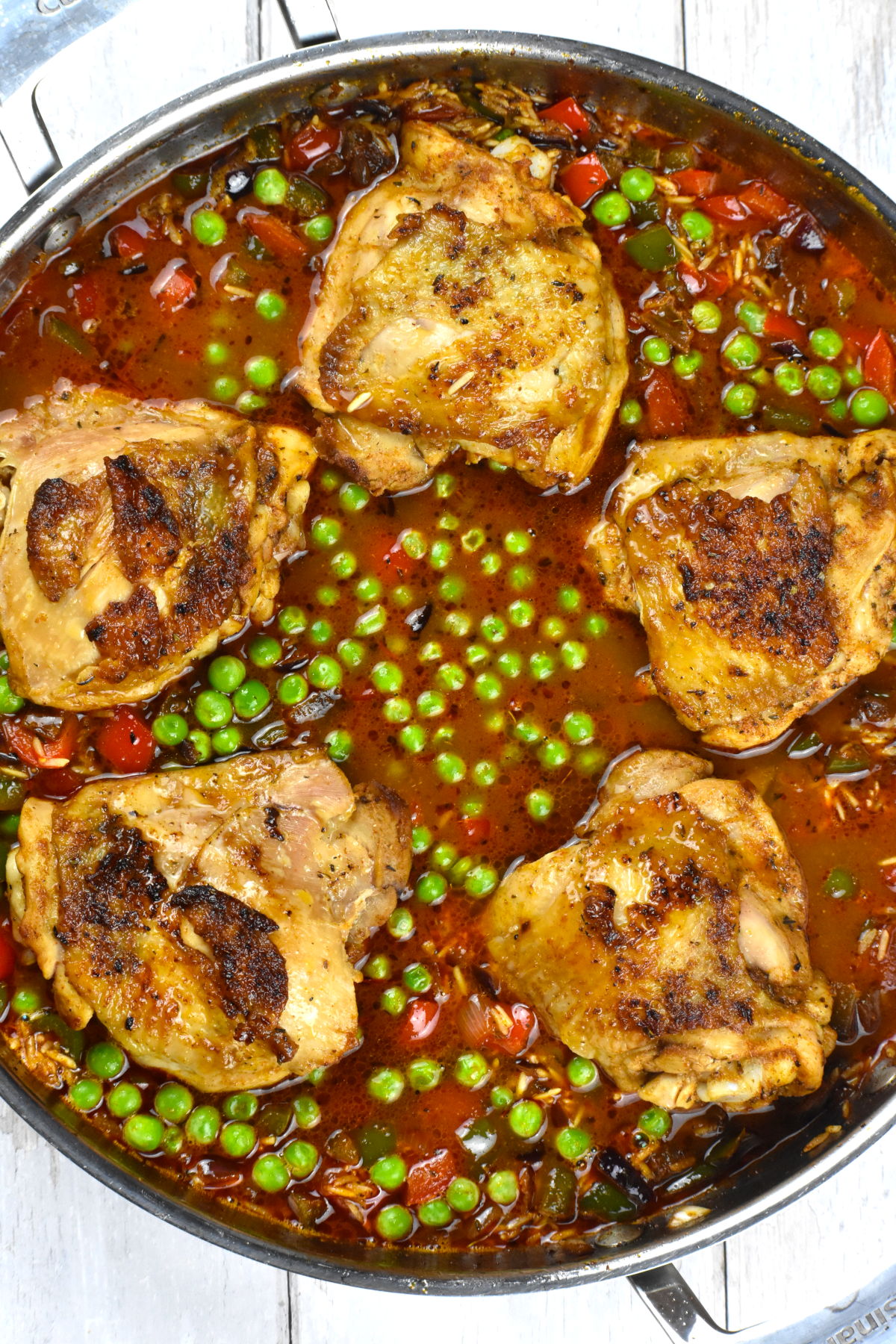 One Pan Spanish Chicken and Rice - GypsyPlate