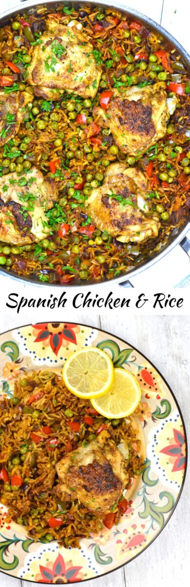 One Pan Spanish Chicken and Rice - GypsyPlate