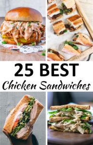 The 25 BEST Chicken Sandwich Recipes - GypsyPlate