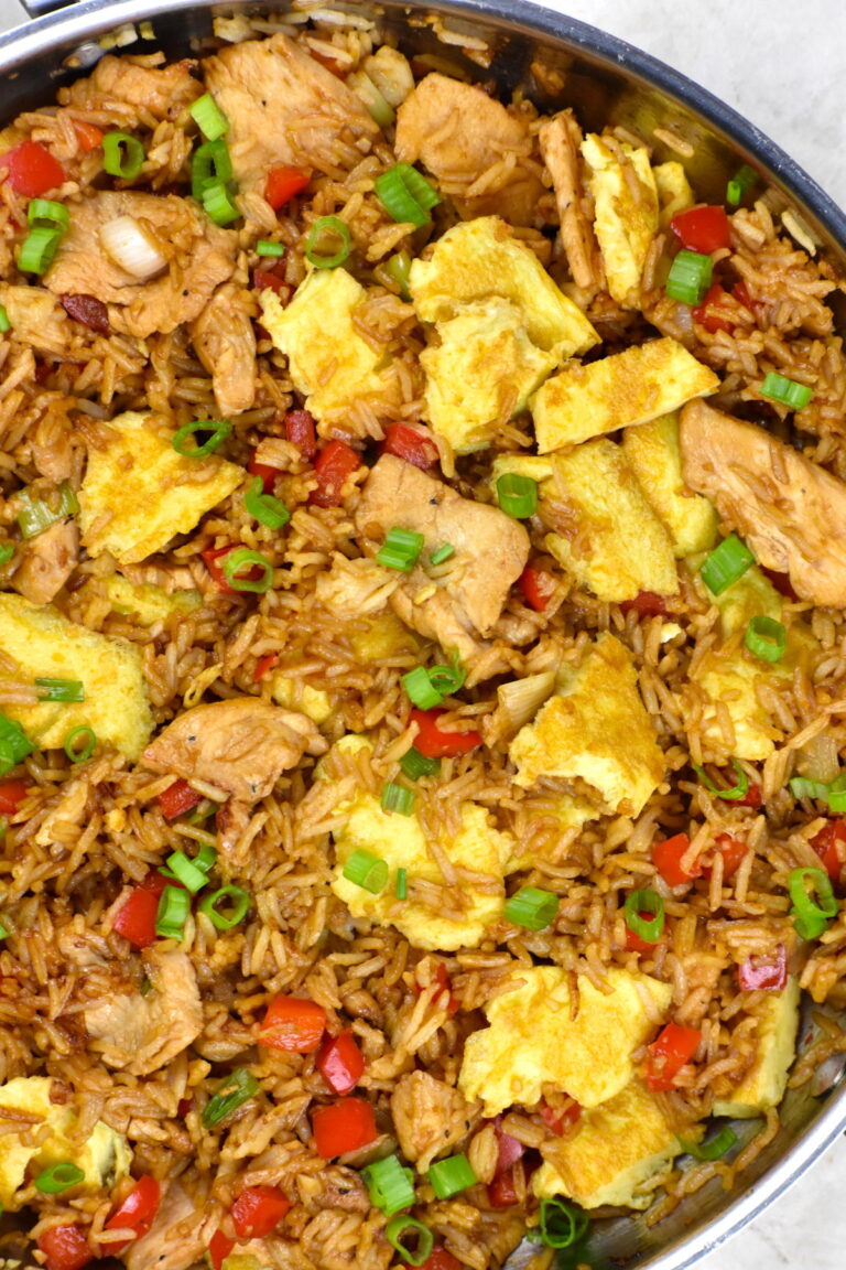 Arroz Chaufa (Peruvian Fried Rice) - GypsyPlate