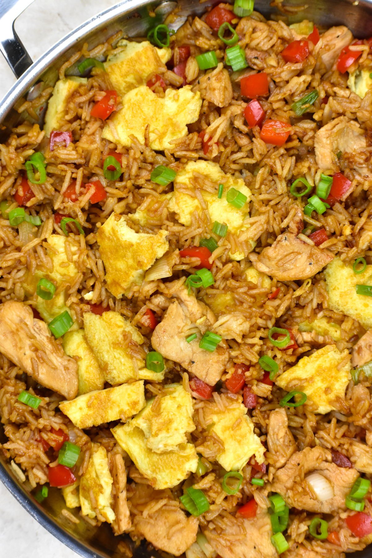 Arroz Chaufa (Peruvian Fried Rice) - GypsyPlate