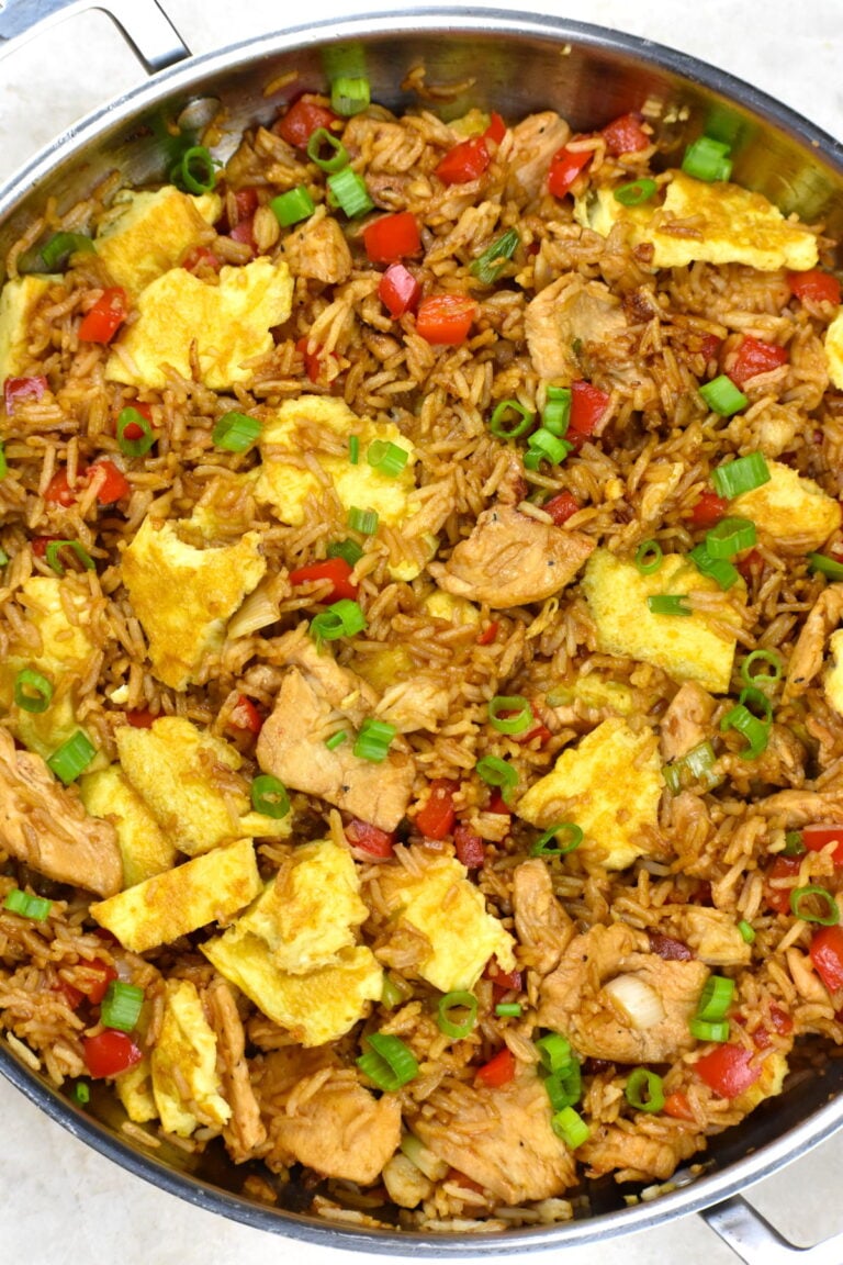 Arroz Chaufa (Peruvian Fried Rice) - GypsyPlate