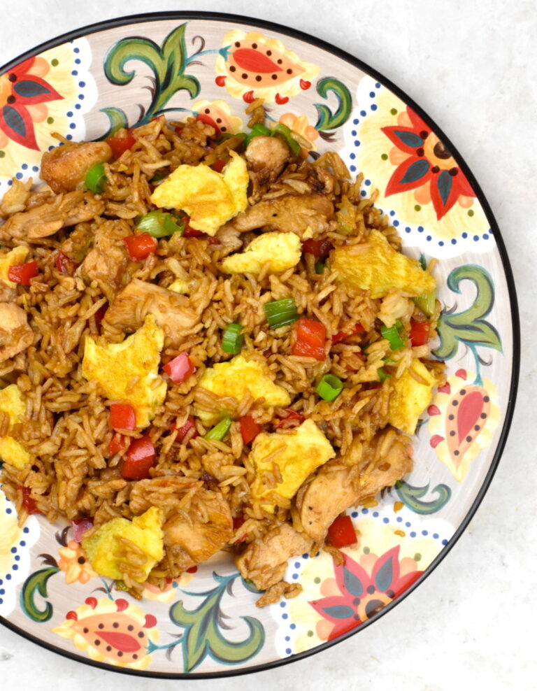 Arroz Chaufa (Peruvian Fried Rice) - GypsyPlate