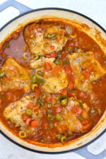 Fricase de Pollo (Cuban Chicken Fricassee) - GypsyPlate