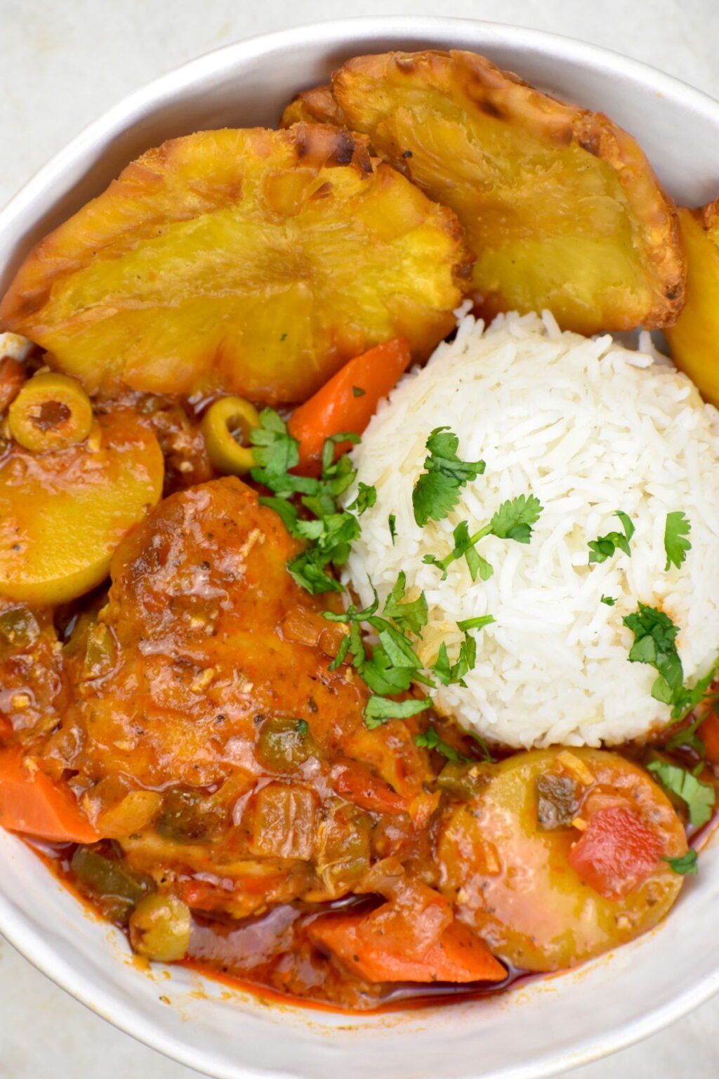 Fricase de Pollo (Cuban Chicken Fricassee) - GypsyPlate