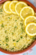 Greek Lemon Rice - GypsyPlate
