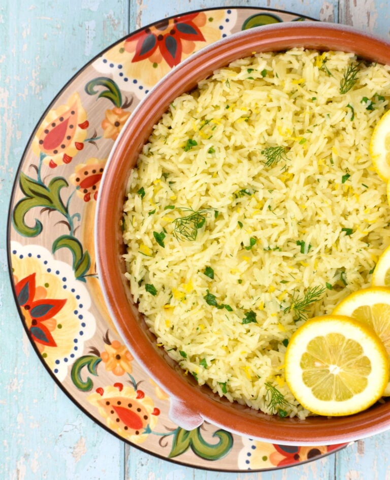 Greek Lemon Rice - GypsyPlate
