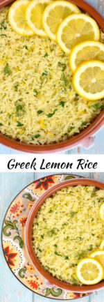 Greek Lemon Rice - GypsyPlate