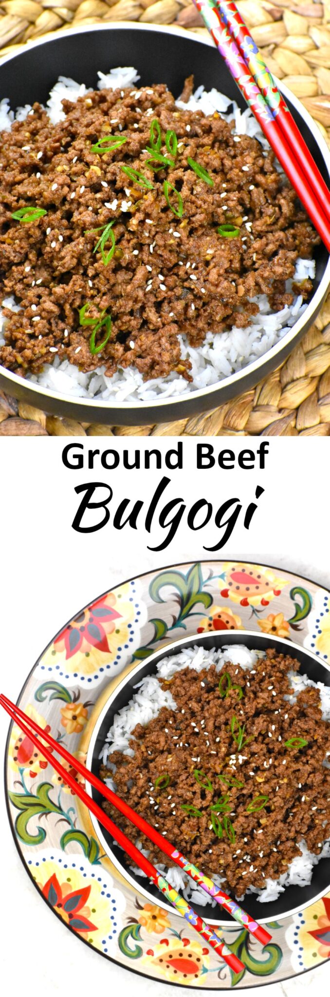 Ground Beef Bulgogi (Korean Ground Beef) - GypsyPlate