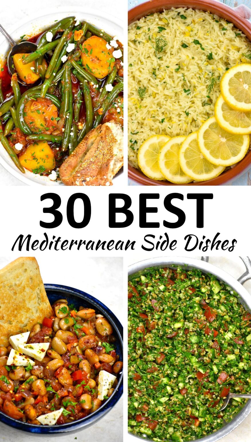 The 30 BEST Mediterranean Side Dishes - GypsyPlate