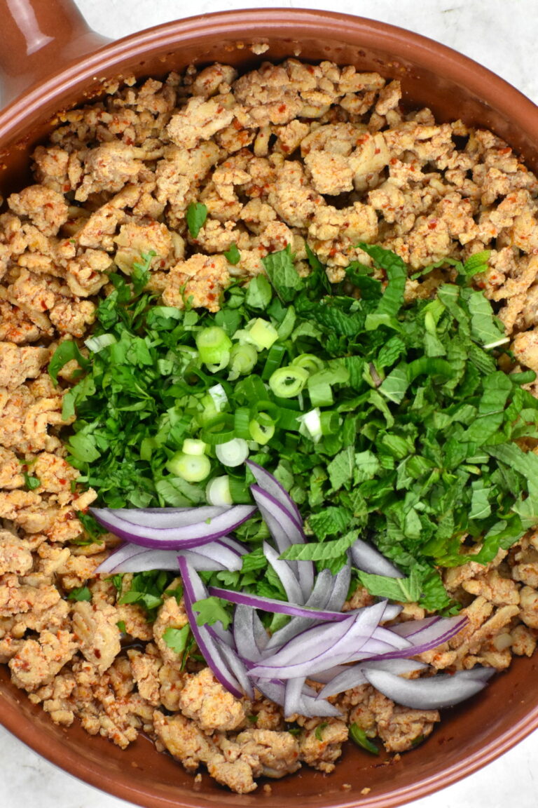 Chicken Larb (Thai Larb Gai) - GypsyPlate