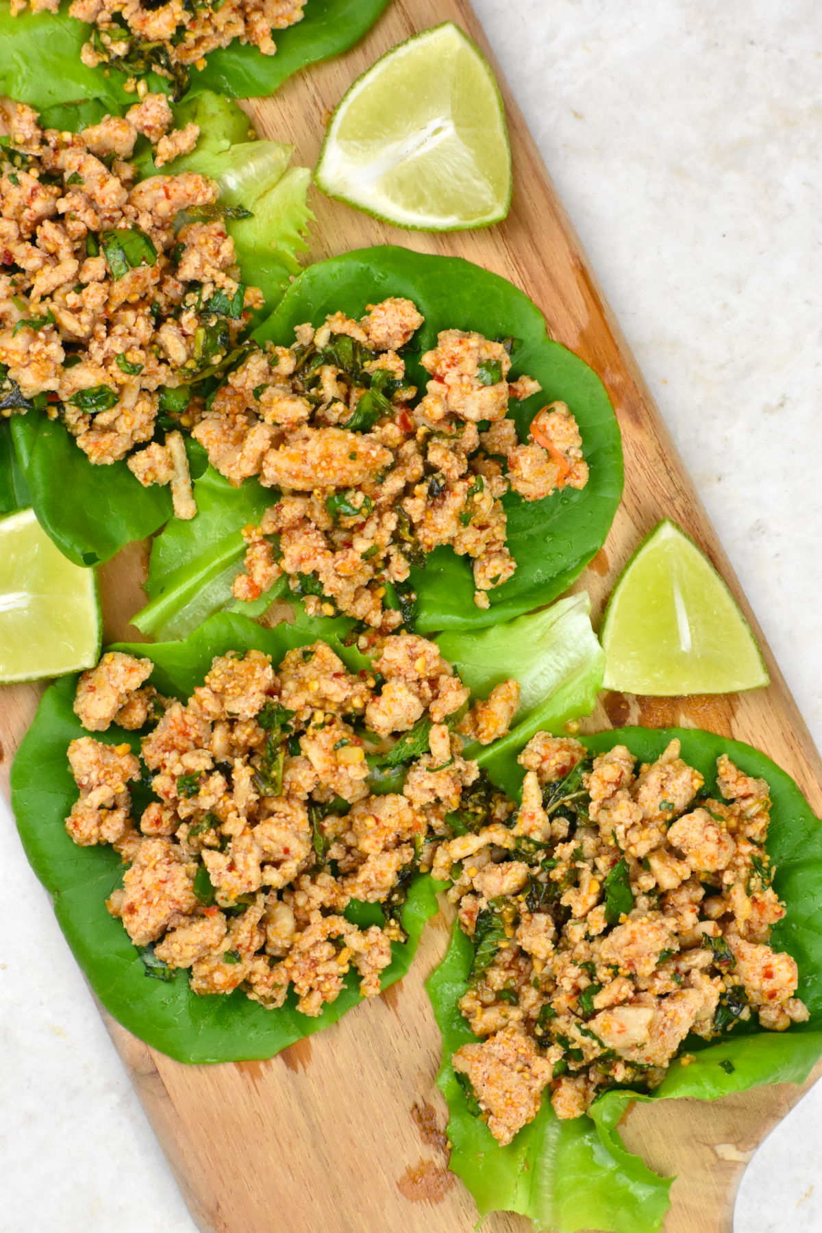 Chicken Larb (Thai Larb Gai) - GypsyPlate